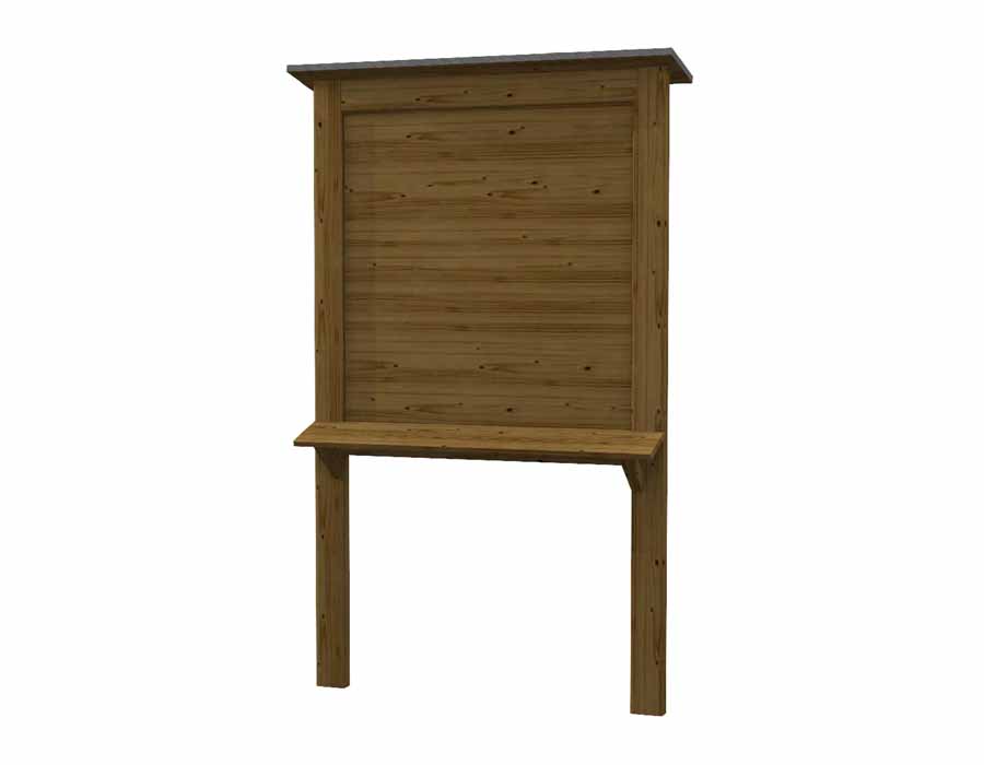 Bacheca in legno Monte Cervati negozio online mybricoshop.com